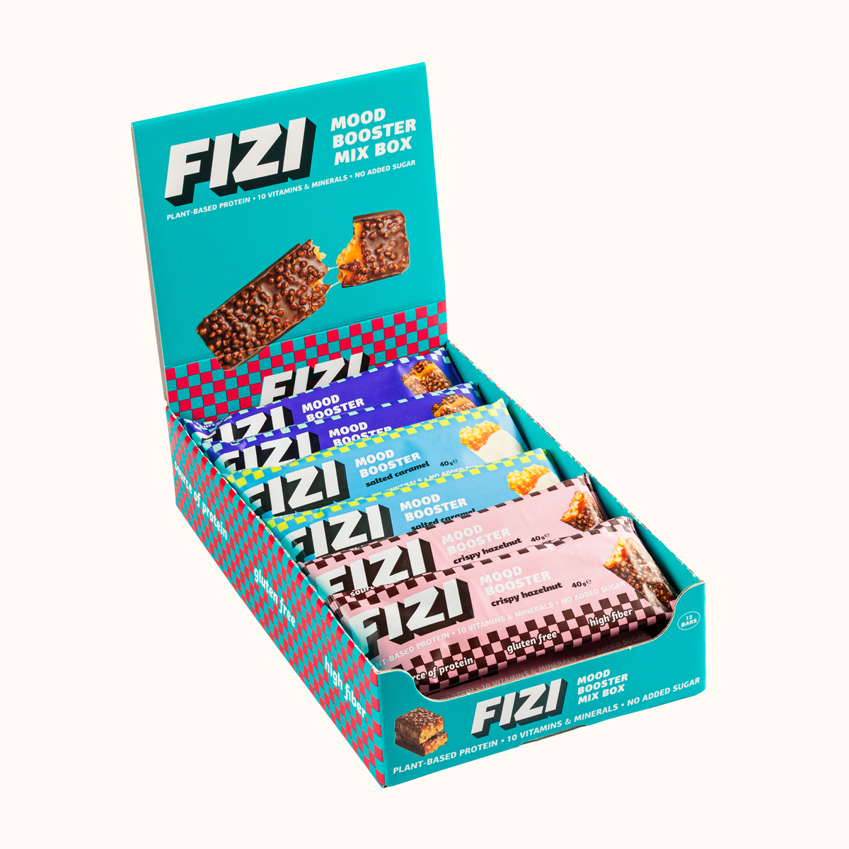 Набір батончиків FIZI Mood Booster 12 шт купити в Україні